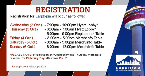 Earptopia 2024 Registration Information - Earptopia