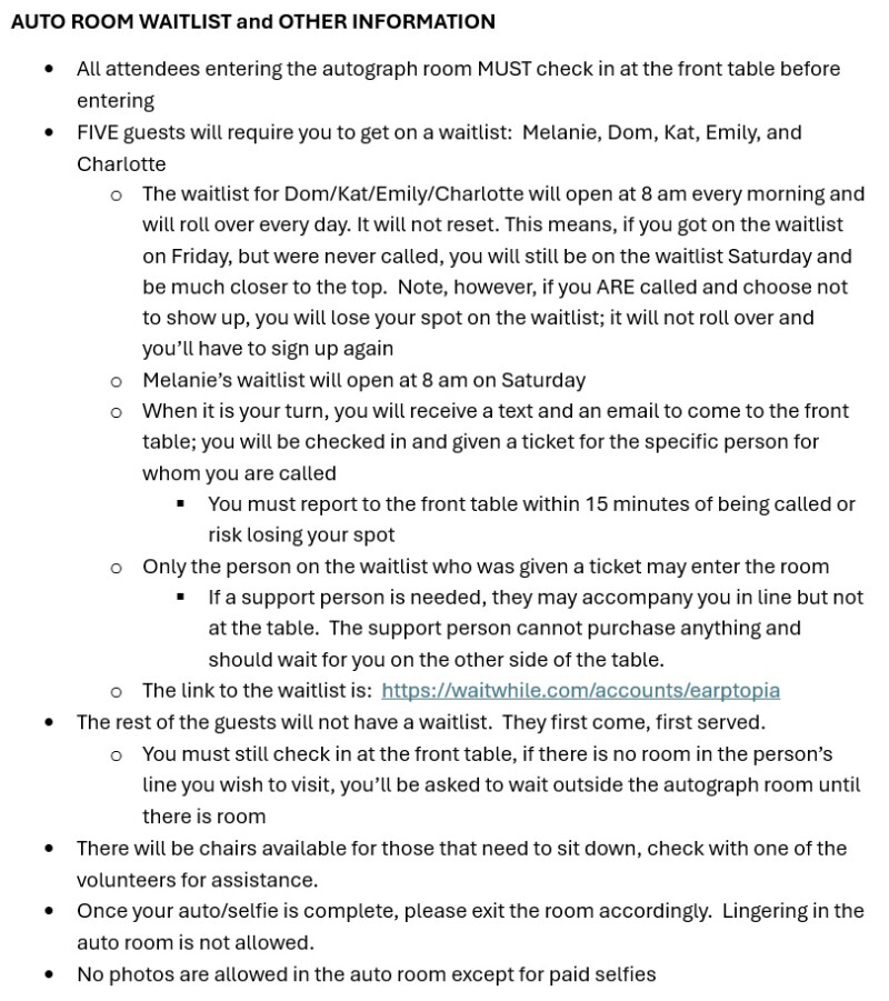 Earptopia 2024 Waitlist Information - Earptopia